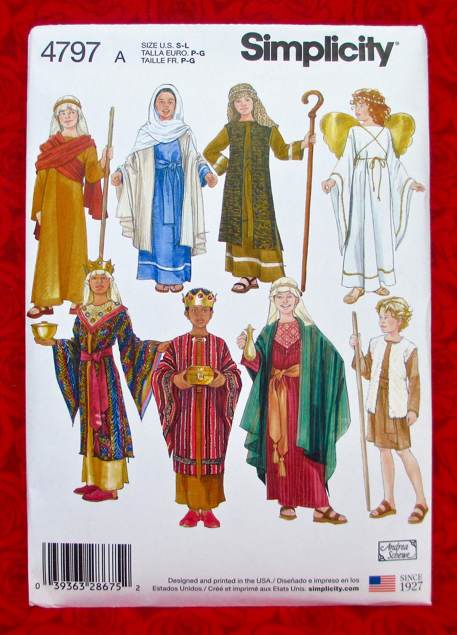 Simplicity Sewing Pattern 4797 Christmas Nativity Scene - Etsy