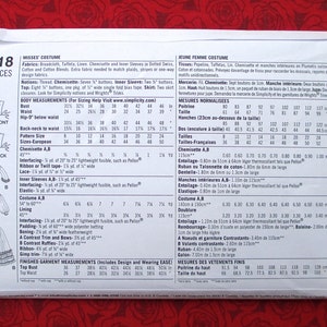 Simplicity Sewing Pattern 1818, Victorian Dress, Ball Gown, Hoop Style ...