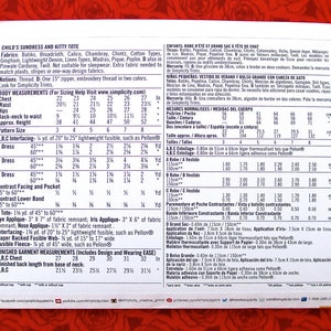 Simplicity Easy Sewing Pattern 8102 Sundress Kitty Tote Bag - Etsy