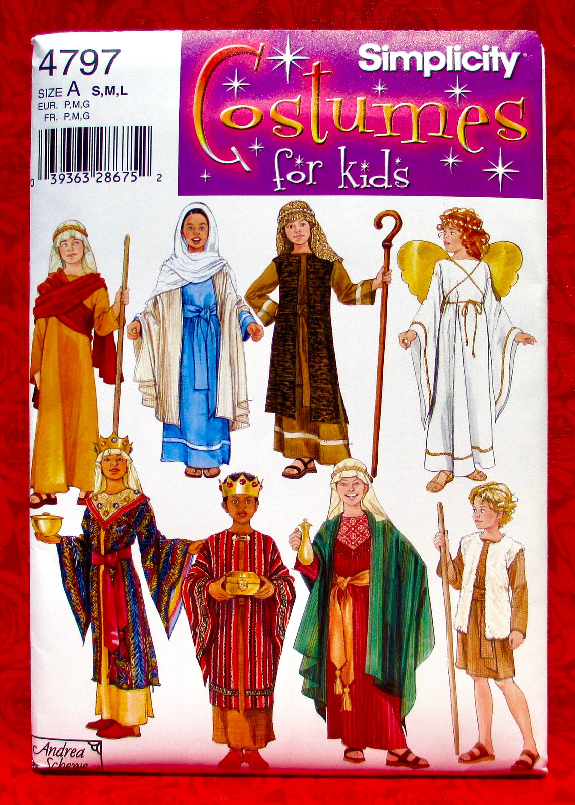 Simplicity Sewing Pattern 4797 Christmas Nativity Scene - Etsy