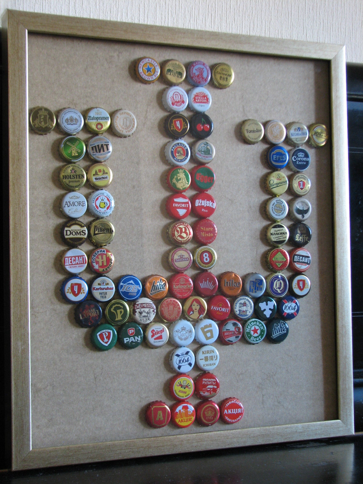 Made to Order Bottle Caps Picture-panels. Beer Bottle Caps. - Etsy