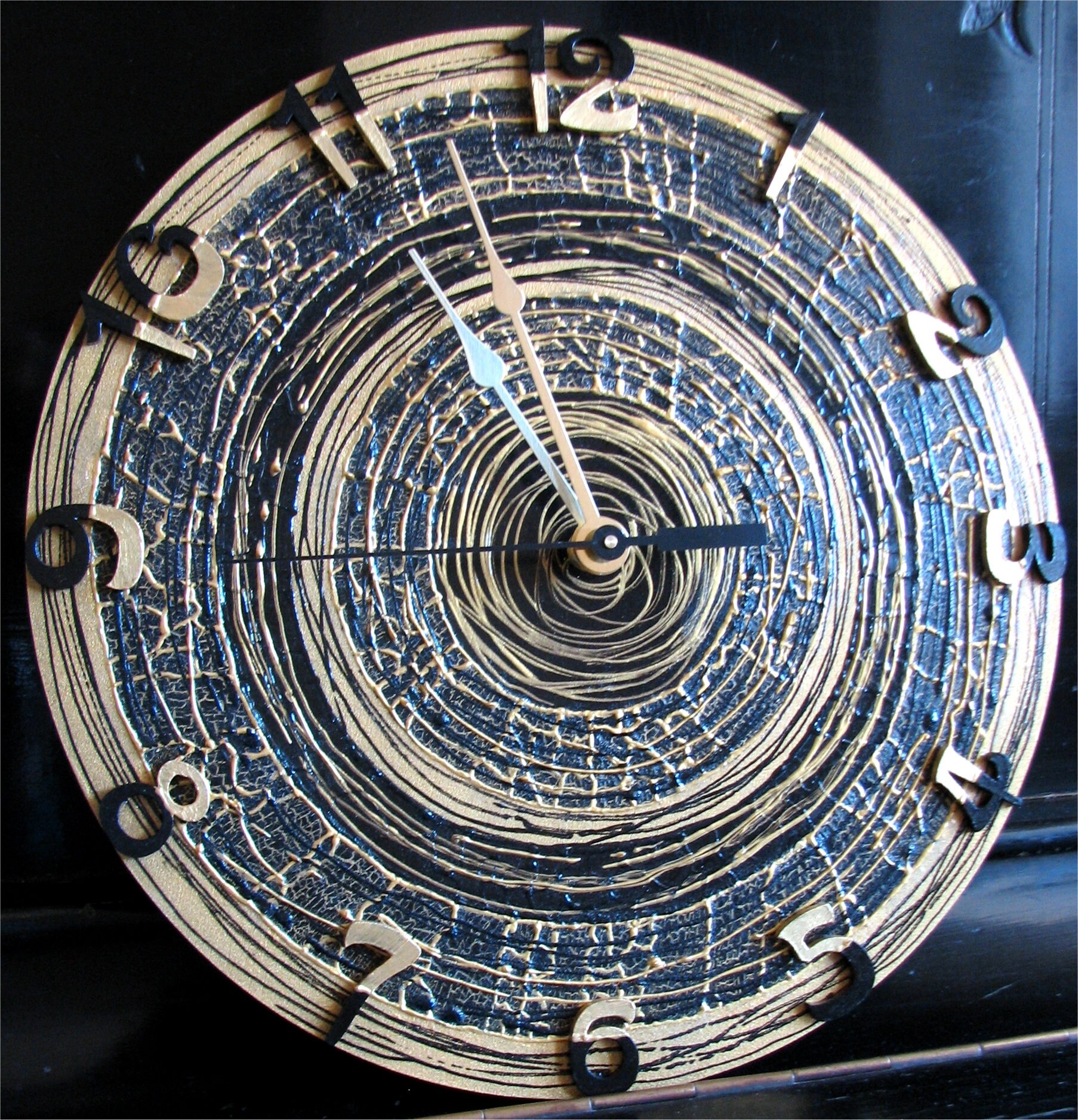 Modern Wall Clock "cycle", Home Decor, Home and Living, Unique Wall ...