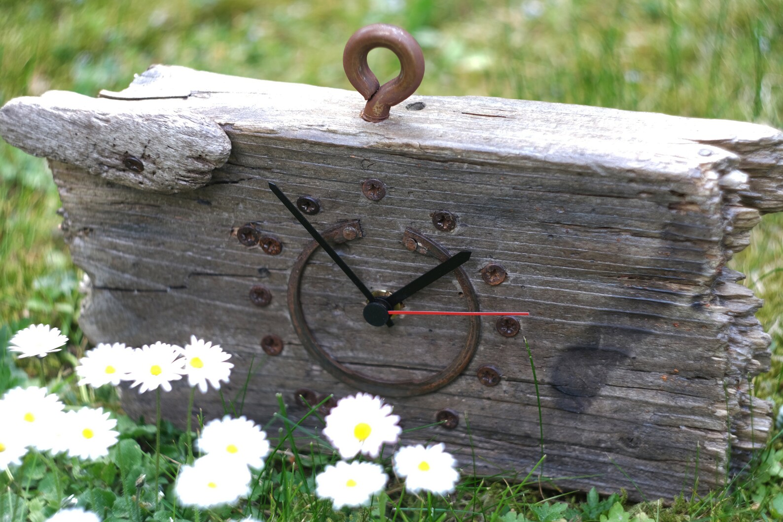 Wreckage of Time. Unique Driftwood Table Clock Rustic Table - Etsy