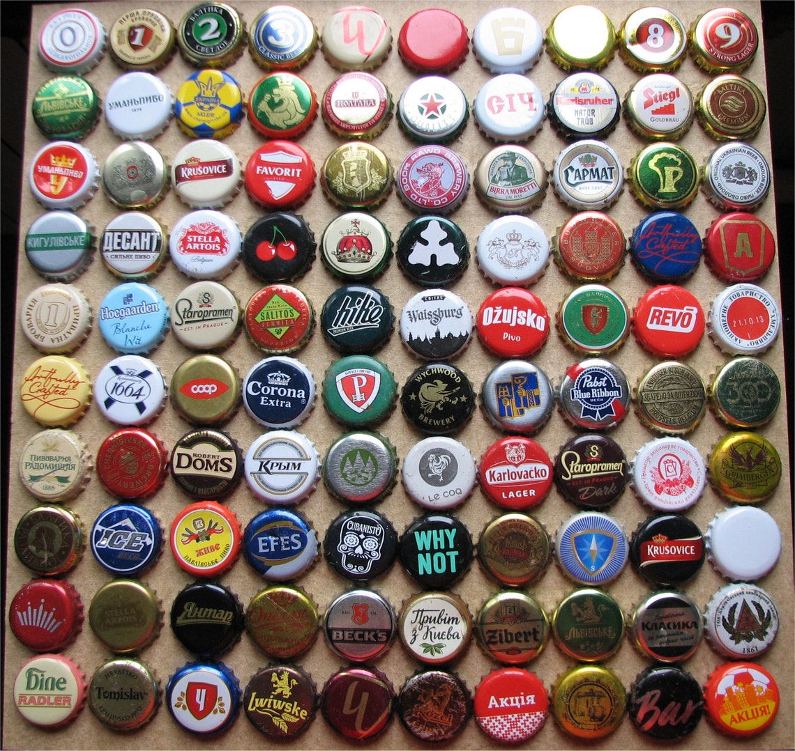 Made to Order Bottle Caps Picture-panels. Beer Bottle Caps. - Etsy