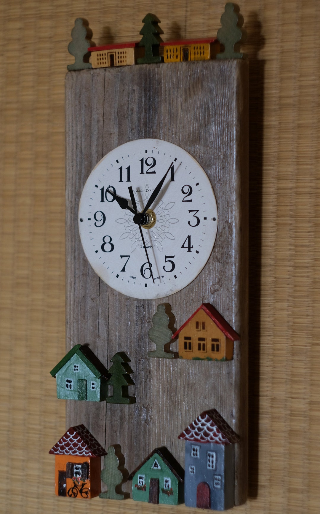 Handmade Clock sweet Home. Wall Clock Home Decor. Unique Wall Clocks ...