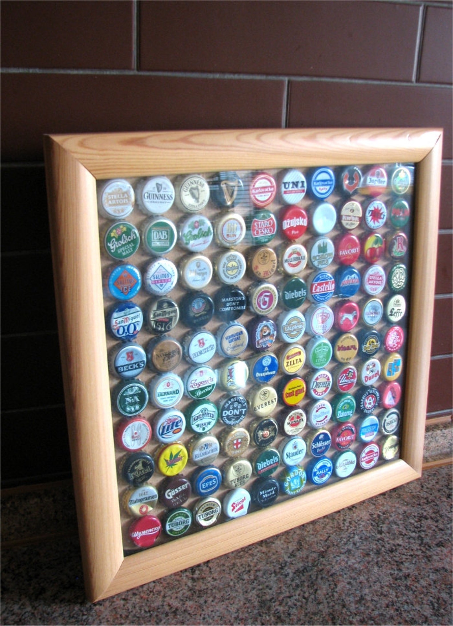 Made to Order - Bottle Caps Picture-panels. Beer Bottle Caps. - Etsy