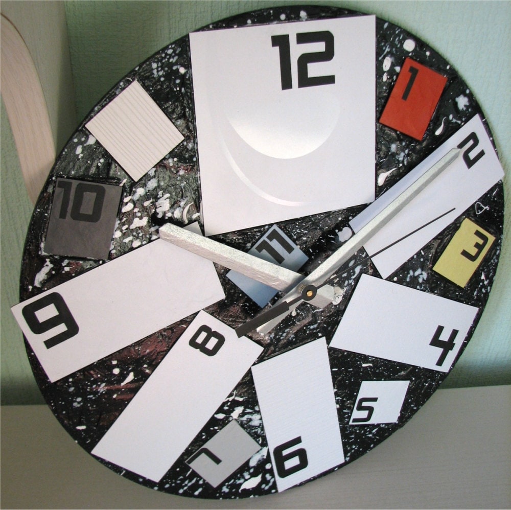 Modern Wall Clock the Geometry of the Universe - Etsy