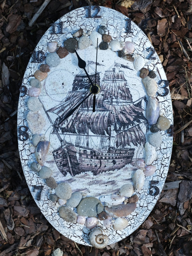 Handmade Clock. Wall Clock Home Decor. Unique Wall Clocks, Unusual Wall ...