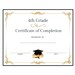 Fourth Grade Graduation Diploma Certificate Instant Download Printable ...