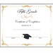 Fifth 5th Grade Graduation Diploma Certificate of Completion Instant ...