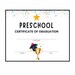 Confetti Preschool Graduation Diploma Certificate Instant Download ...