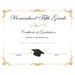 Homeschool 5th Fifth Grade Graduation Diploma Certificate School ...
