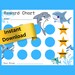 Shark Printable Reward Sticker Chart / Toddler Kids Student / Instant ...