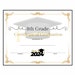 8th Grade Graduation Diploma Certificate Instant Download Printable ...
