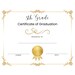 ANY GRADE LEVEL 5th Fifth Grade Graduation Diploma Certificate School ...