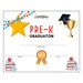 Pre-k Graduation Diploma Certificate Award Instant Download Print, Sign ...