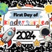 First Day of School / Kindergarten / Sign / Photo Prop / Instant ...