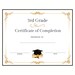 Third 3rd Grade Graduation Diploma Certificate Instant Download ...