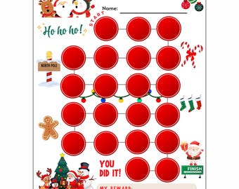 Cat Printable Reward Sticker Chart / Toddler Kids Student / Instant ...