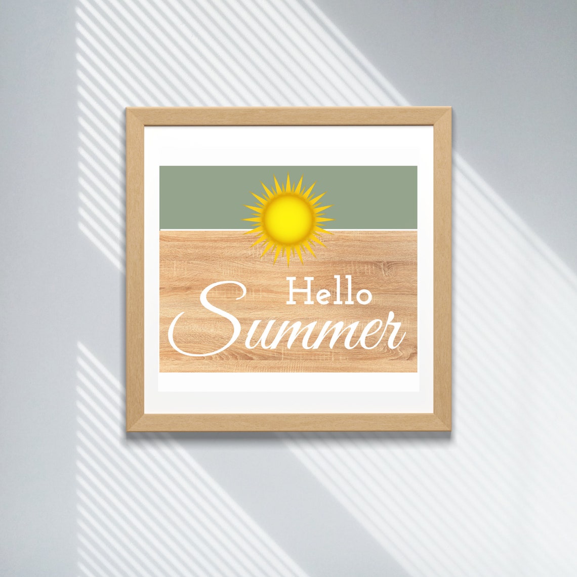 Hello Summer / Welcome Summer / Colorful / Bright / Flower / Sunny ...