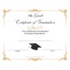 High School Senior Diploma Certificate of Graduation Class of 2025 ...
