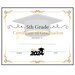 Fifth Grade Graduation Diploma Certificate Instant Download Printable ...