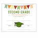 2nd Second Grade Certificate of Completion Graduation Diploma Printable ...