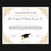 Homeschool 8th Eighth Grade Graduation Diploma Certificate School ...