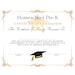 Homeschool Pre-k Graduation Diploma Certificate Promotion Instant ...