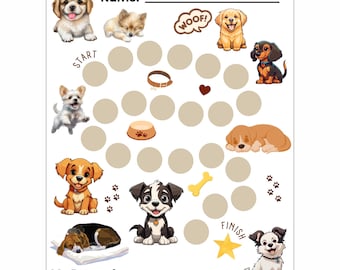 Cat Printable Reward Sticker Chart / Toddler Kids Student / Instant ...