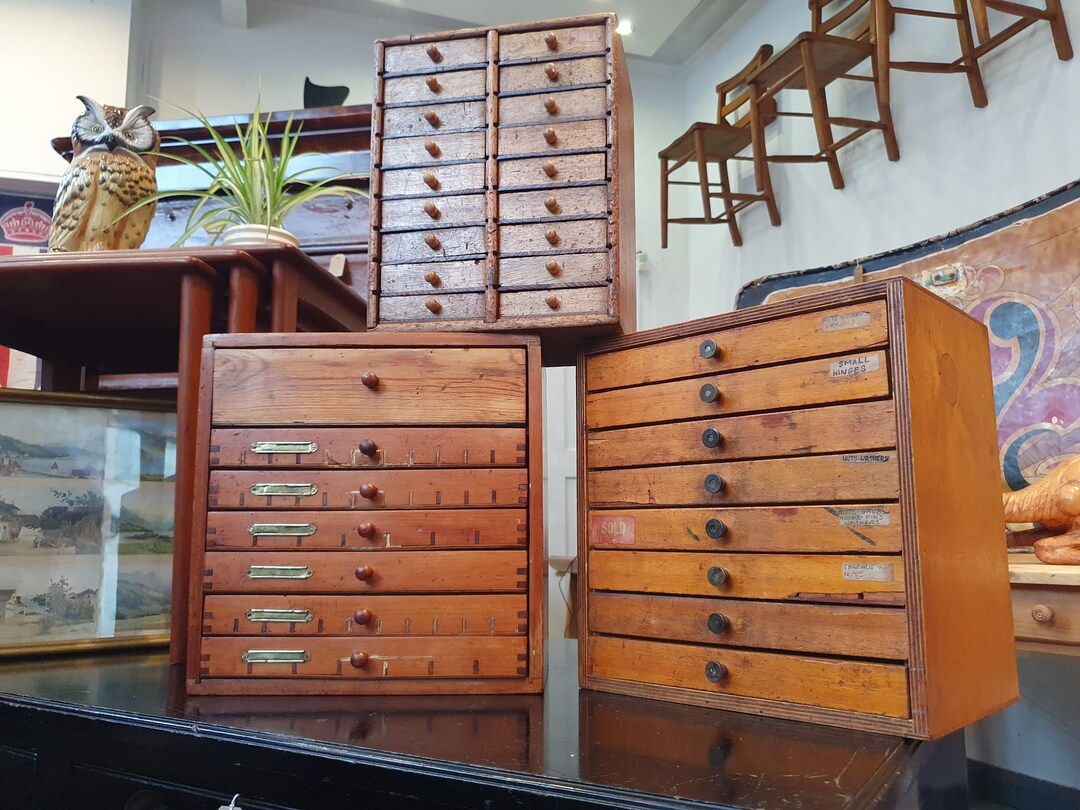 1920s Scratch Built Engineers/workshop Drawers. price per Set Antique ...
