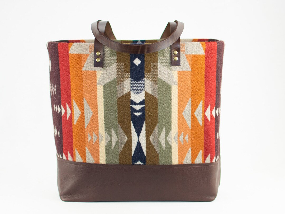Bag Made With Pendleton Wool, Pendeltons Juniper Mesa. Boho Bag, Over ...