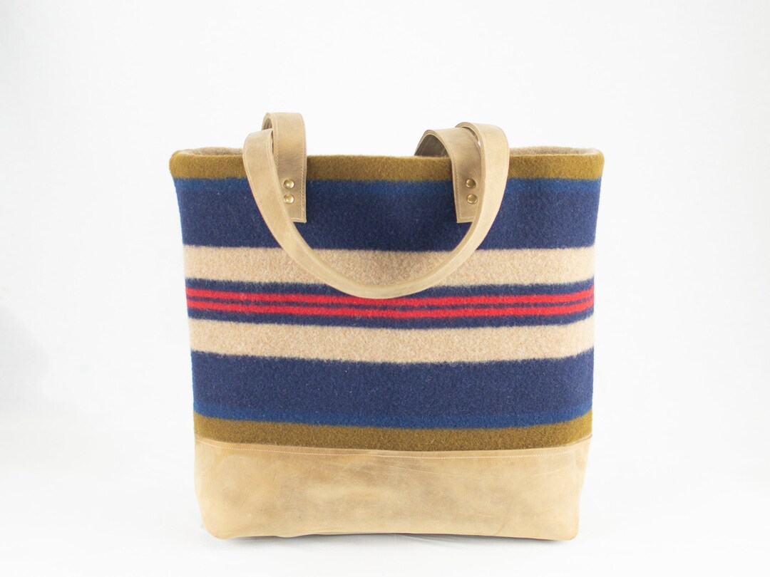 Bag Made With Pendleton Wool, Pendeltons Shelter Bay Blanket, New ...
