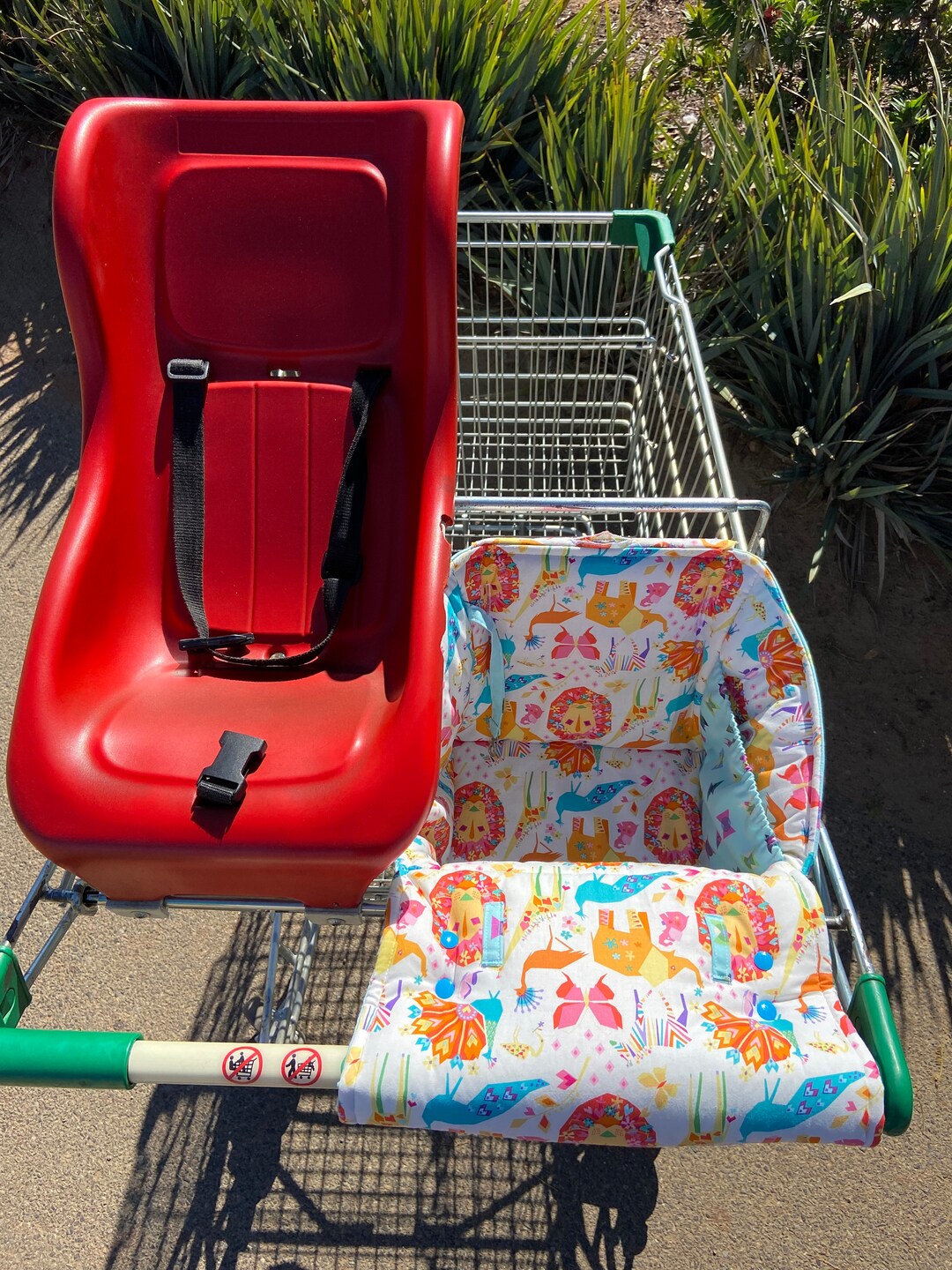 Shopping Trolley Liner Toddler Seat PDF Sewing Pattern - Etsy