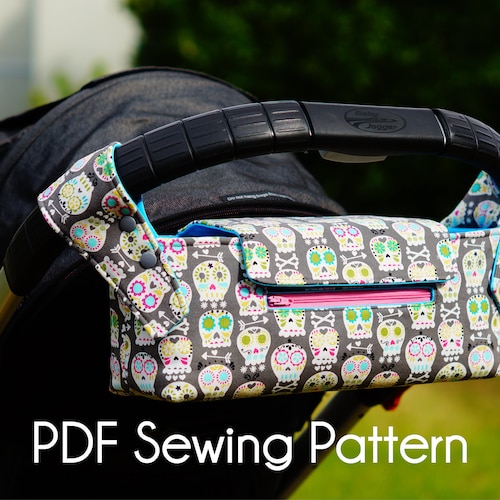Pram Saddle Bag PDF Sewing Pattern Stroller Saddle Bag Pram | Etsy