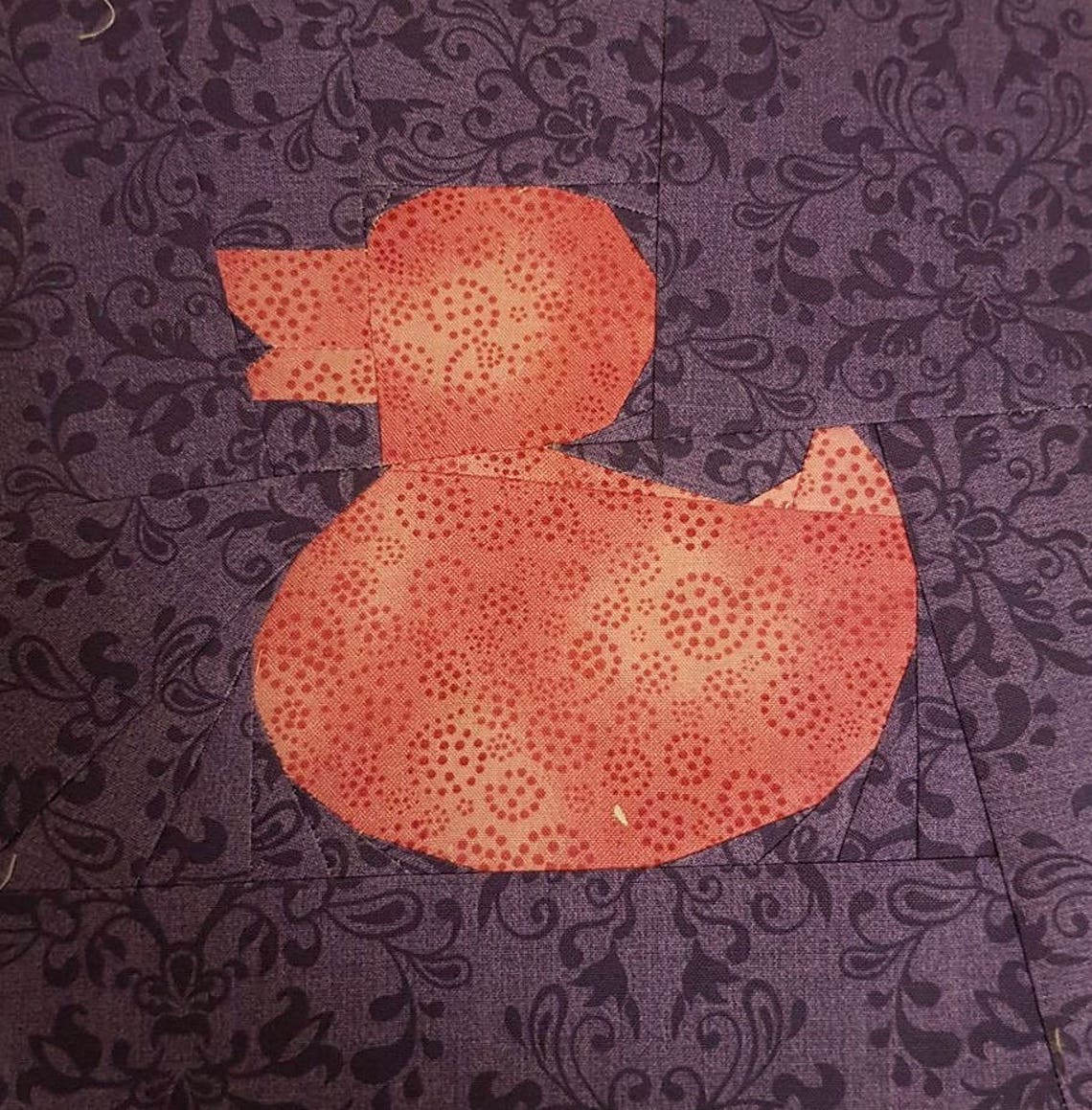 Muffy Duck Duck Foundation Paper Piece PDF Sewing Pattern | Etsy