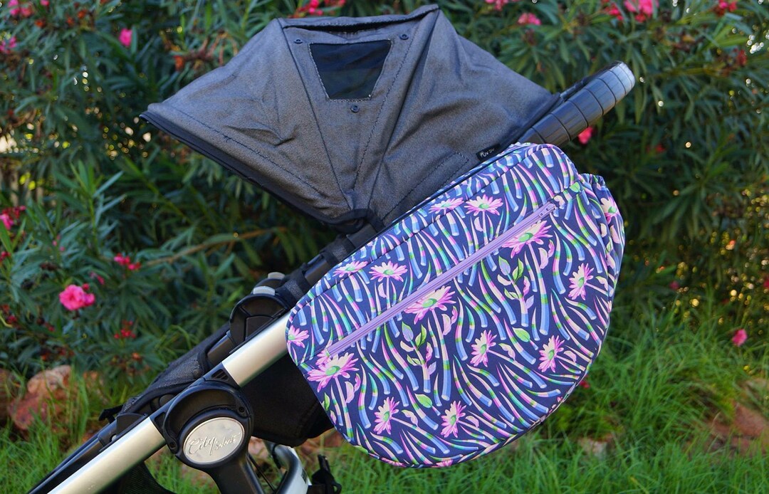 Pram Saddle Bag, PDF Sewing Pattern, Stroller Saddle Bag, Pram ...