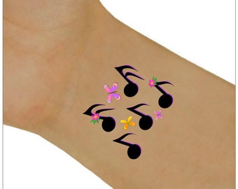 A Thin Line Temporary Tattoo Sticker set of 2 - Etsy