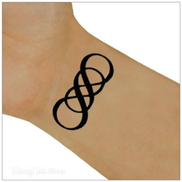 Infinity Temporary Tattoo - Etsy