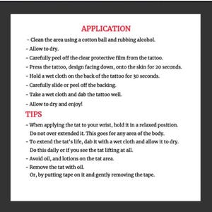 Tiger Temporary Tattoo - Waterproof Durable Fake Tattoo - Tiger Long ...