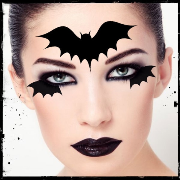 Bat Woman Face Paint