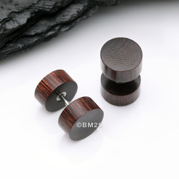 Fake Plug Earrings - Etsy