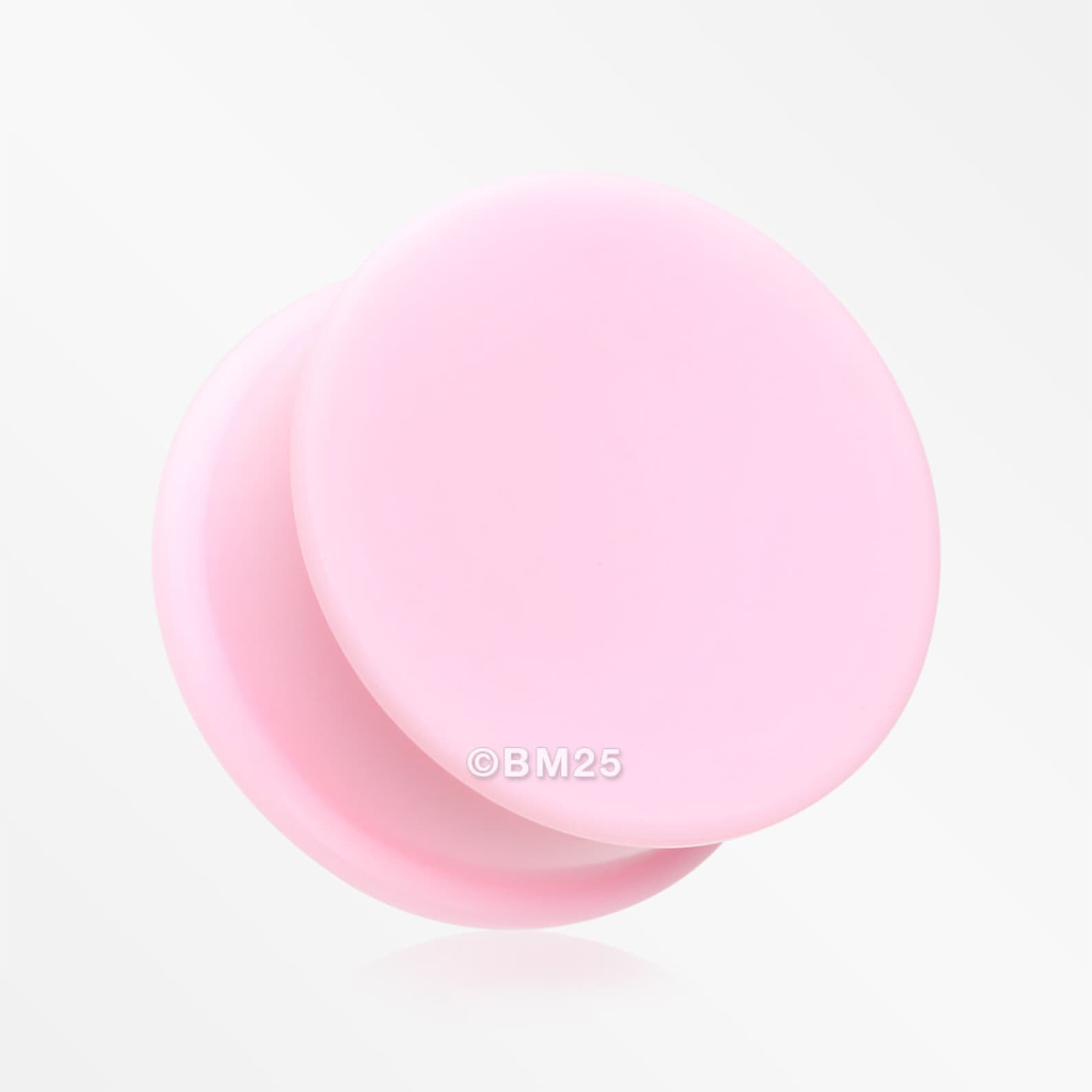 A Pair of Soft Pastel Silicone Double Flared Plug Pink - Etsy