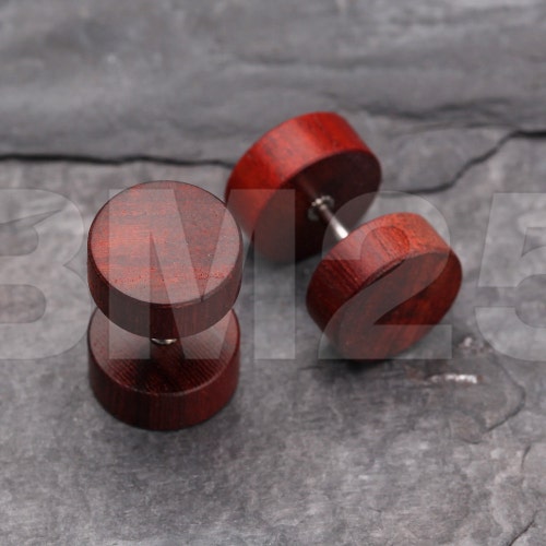 A Pair of Baphomet Evil Goat Plug Hoop Earring - Etsy