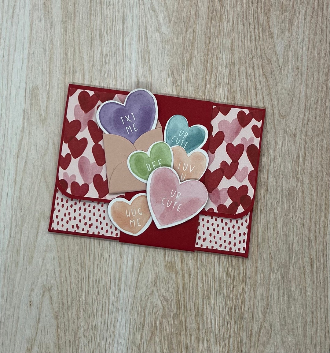 Valentine’s Day Gift Card Holder, Valentine Gift Card, Made With ...