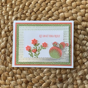 Happy Birthday Cactus Card, Sympathy Cactus Card Set, I’m Always Here ...