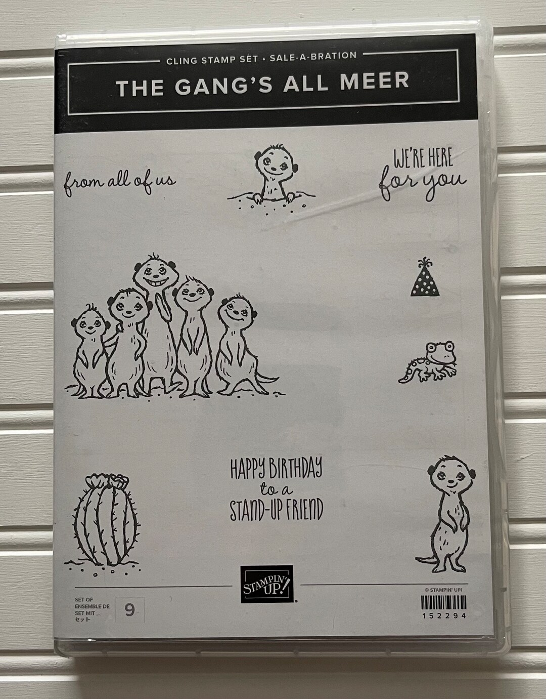 The Gang’s All Meer Stamp Set. Retired Stampin Up! Stamp Set. New! - Etsy