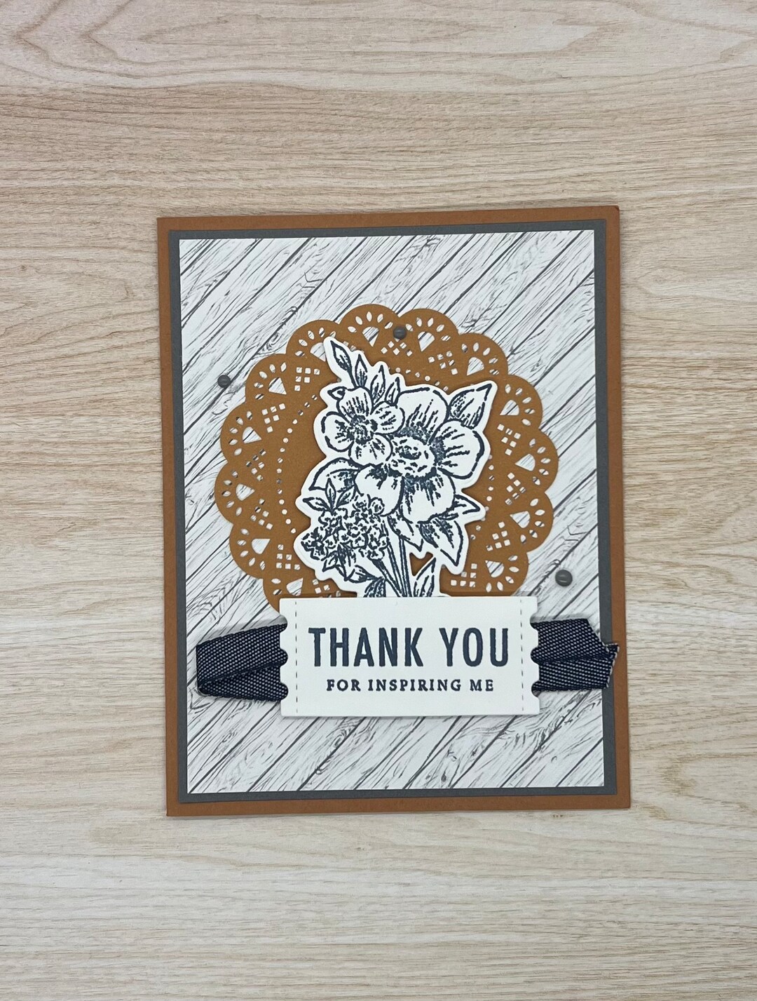 Thank Your for Inspiring Me Card - Etsy