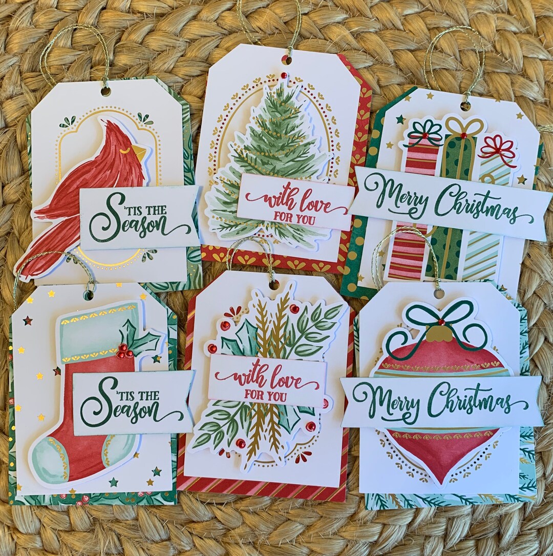 Christmas Gift Tags, ‘tis the Season, Merry Christmas, With Love for ...