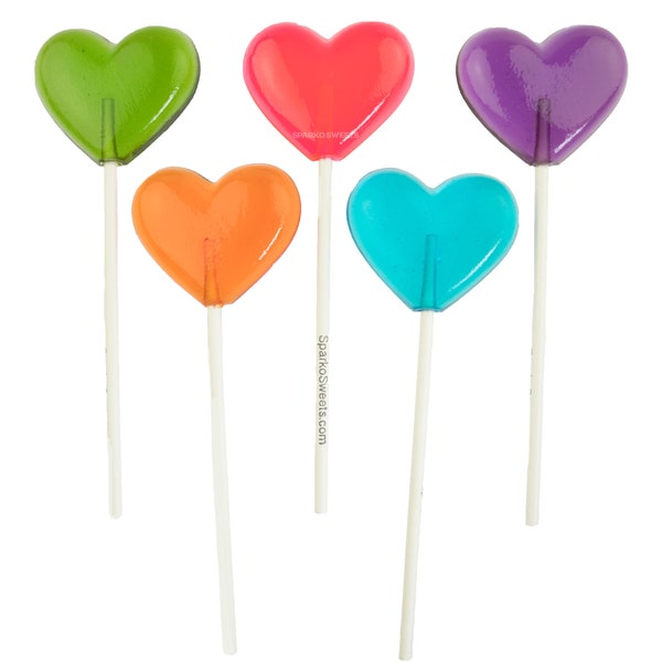 Heart Lollipop - Etsy